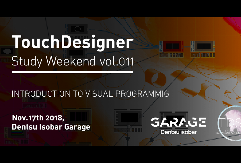 TouchDesigner Study Weekend vol.011 – Ken-ichi KAWAMURA